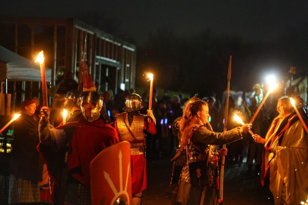 Saturnalia Roman Festival Night - Park In The Past